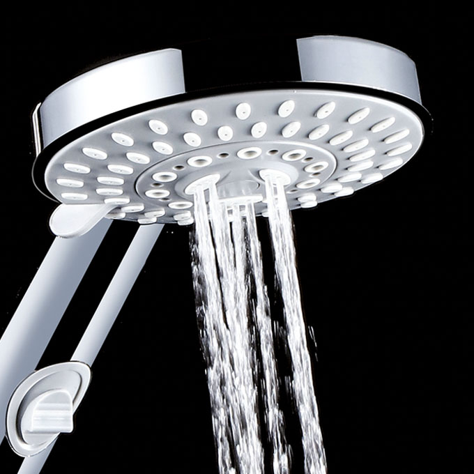 CINDY, combiné 5 jets chromé - Wirquin